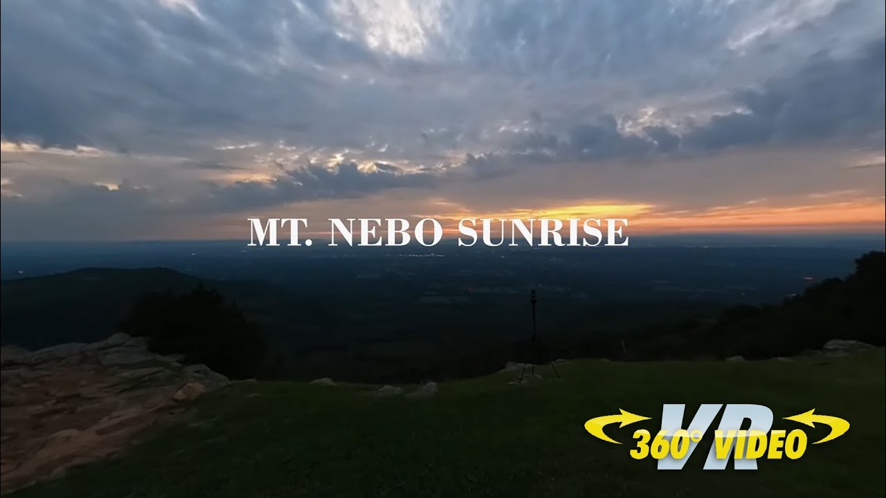 Sunrise Point at Mount Nebo State Park | Time-lapse 360 VR 5.7K - YouTube