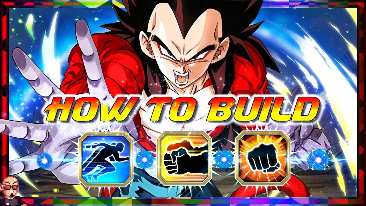 HOW TO BUILD! Agl Super Saiyan 4 Vegeta Super EZA Hidden Potential ...