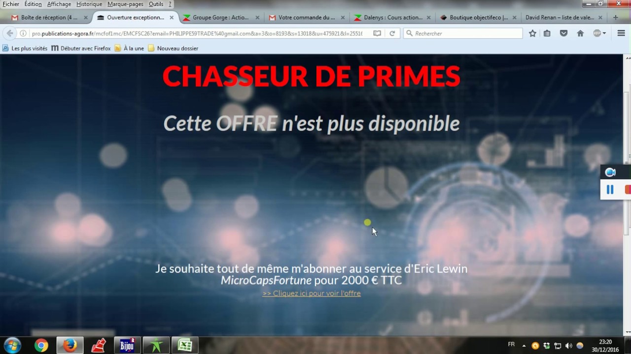 David Renan ou Eric Lewin ? . Mes 29 actions en portefeuilles. - YouTube