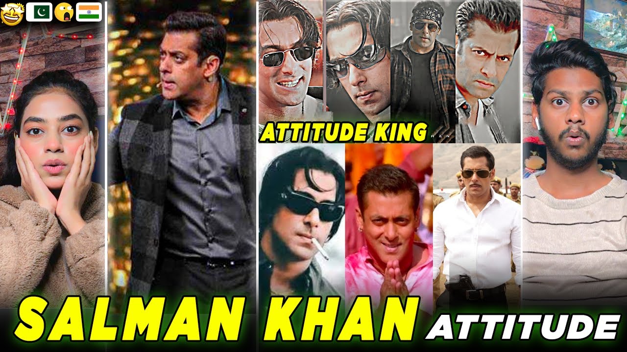 Pakistani Reaction on Salman Khan Attitude Videos 🔥| Salman Khan Angry ...