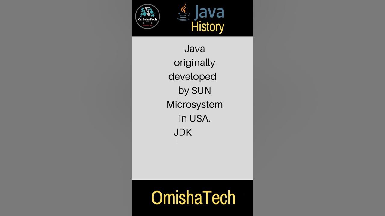 02 Java History In English Shorts Iavacancy Programmer Rpscprogrammer Rpsc Youtube