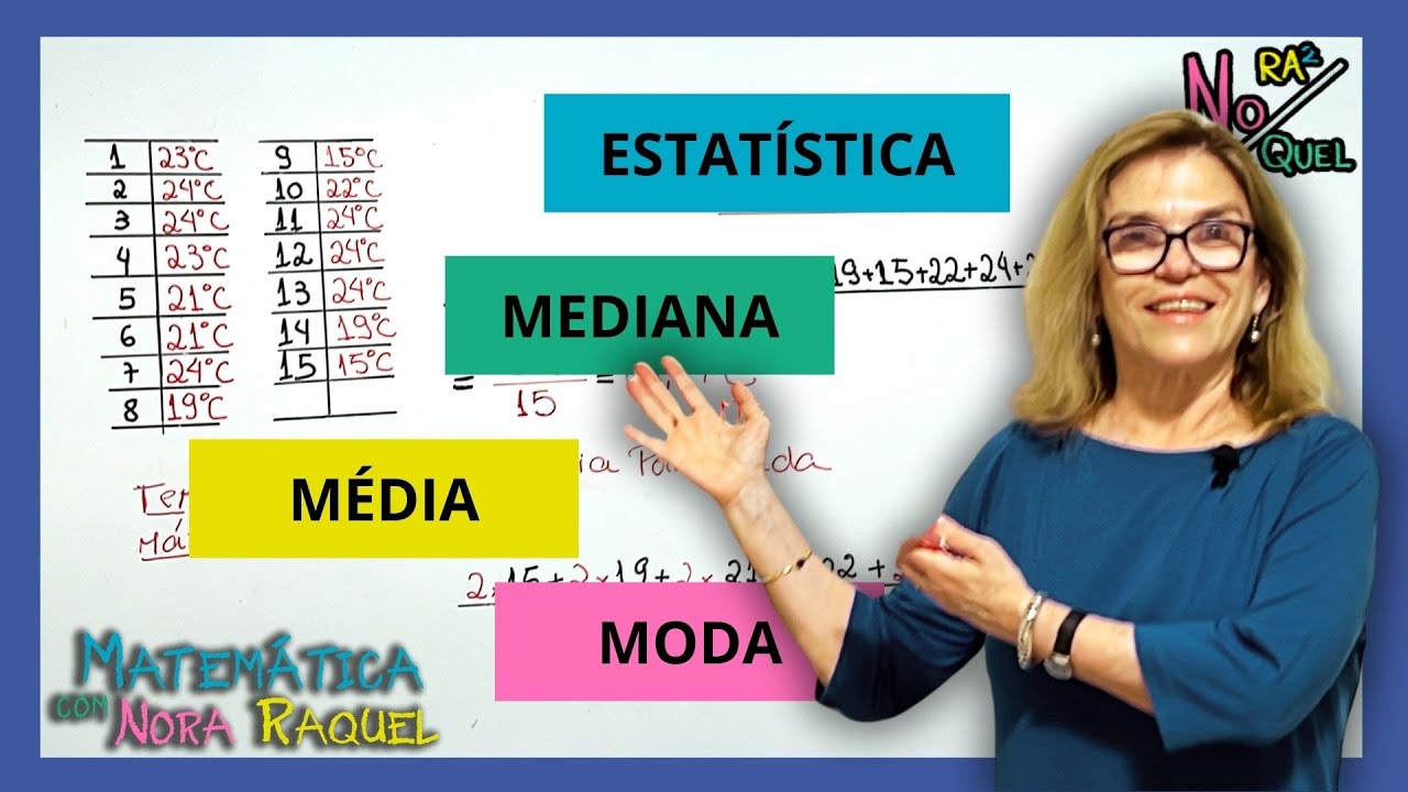 MÉDIA, MODA e MEDIANA -ESTATÍSTICA. MEDIDAS DE TENDÊNCIA CENTRAL. CAIU ...