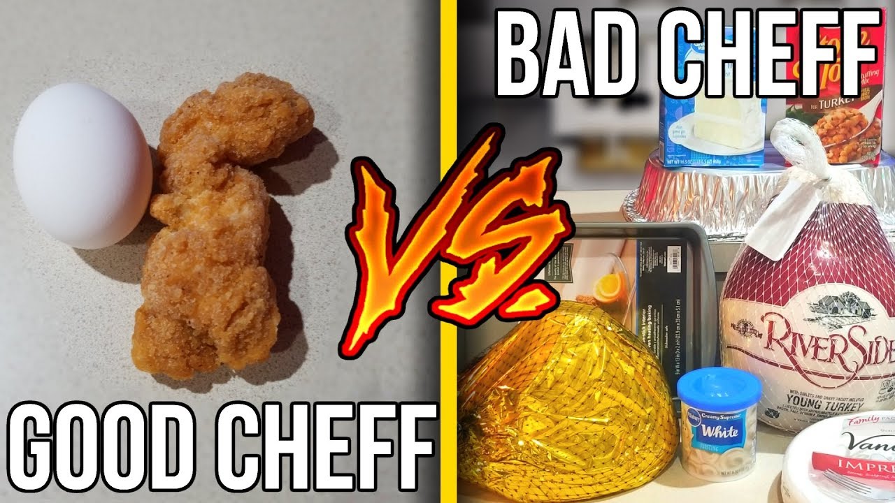Bad Food Good Chef VS Good Food Bad Chef - YouTube