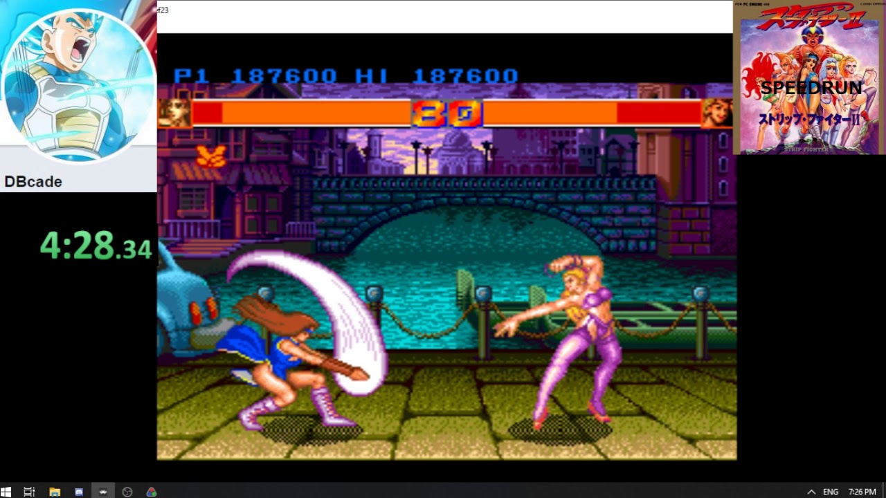 Strip Fighter 2 - Arcade Easy Mode - Speedrun in 8 :00 PB by Garakuta ...