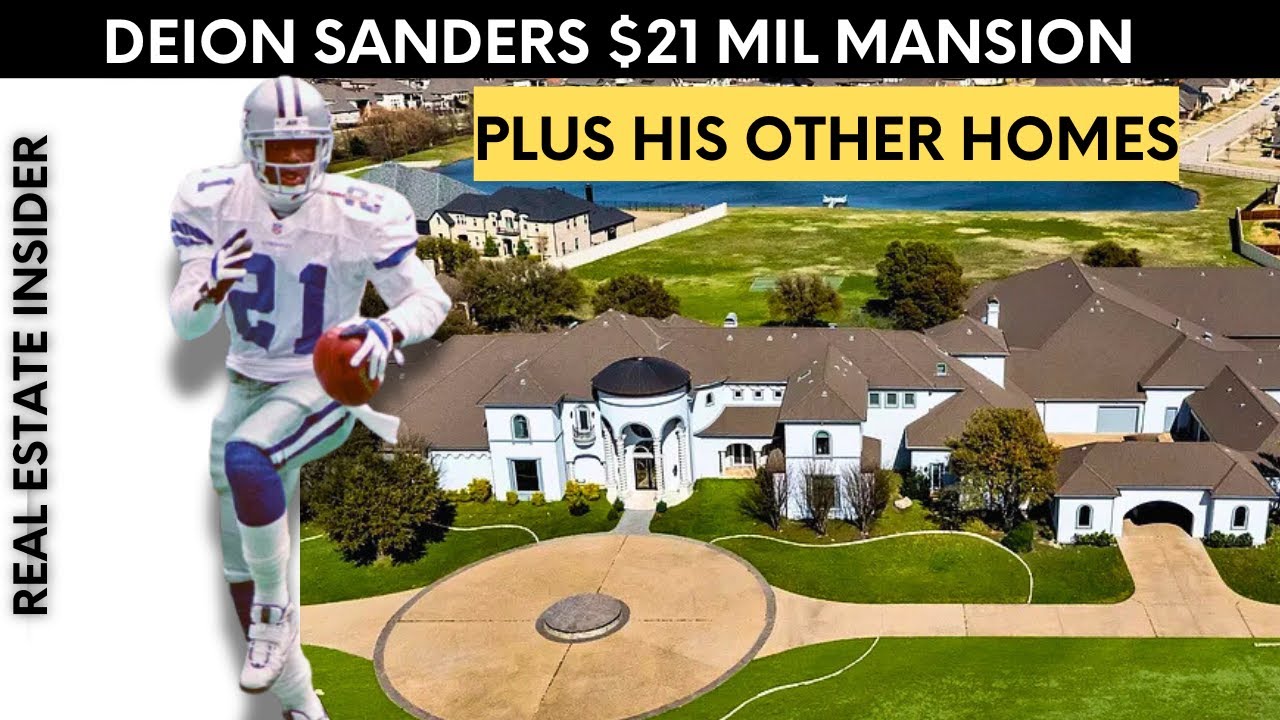 Deion Sanders Real Estate Portfolio: $5M Prosper Mansion, Texas Ranch ...