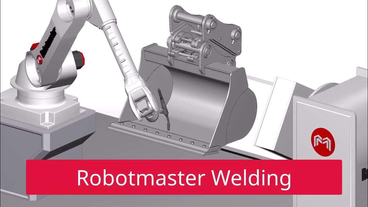 Robotmaster - Robot Welding Programming - YouTube