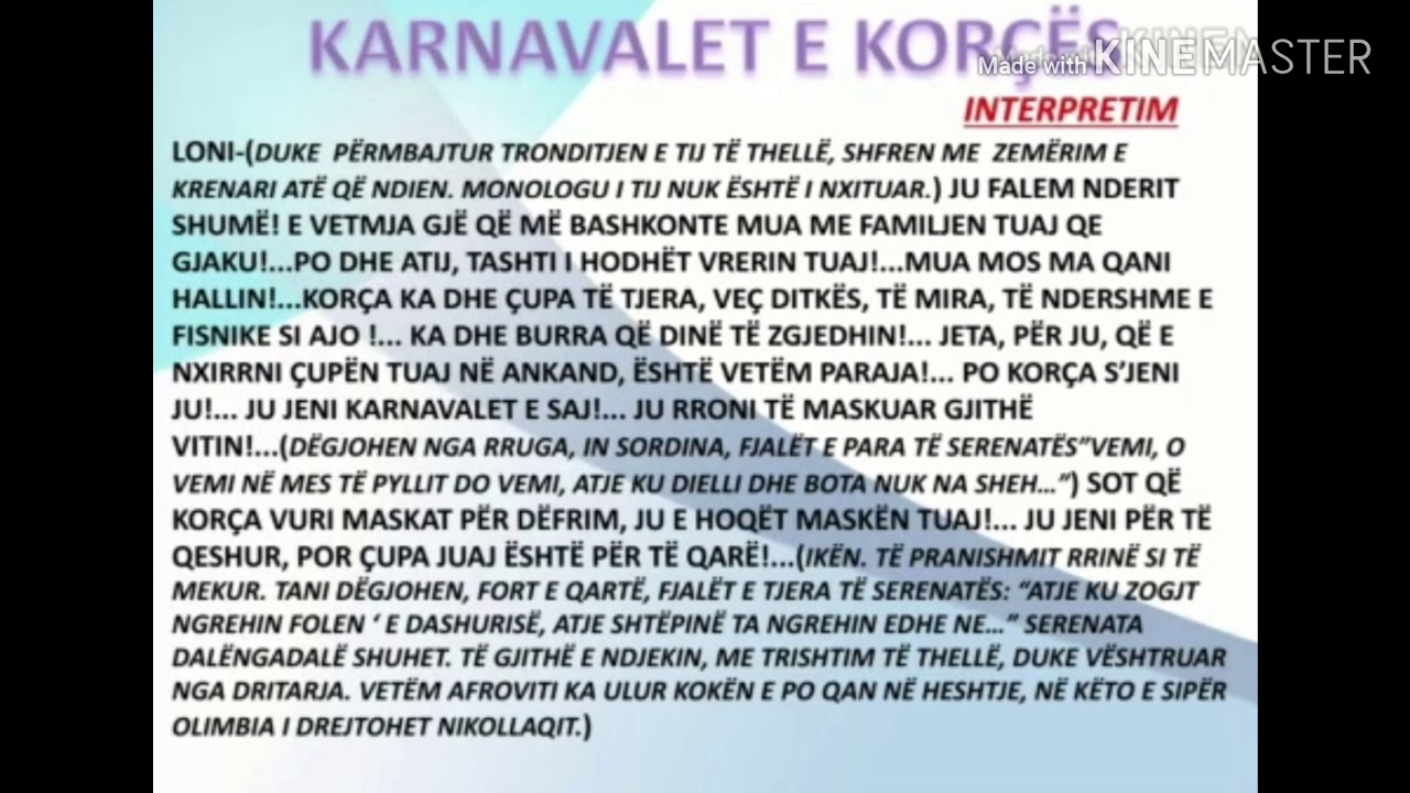 "Karnavalet e Korçës" - YouTube