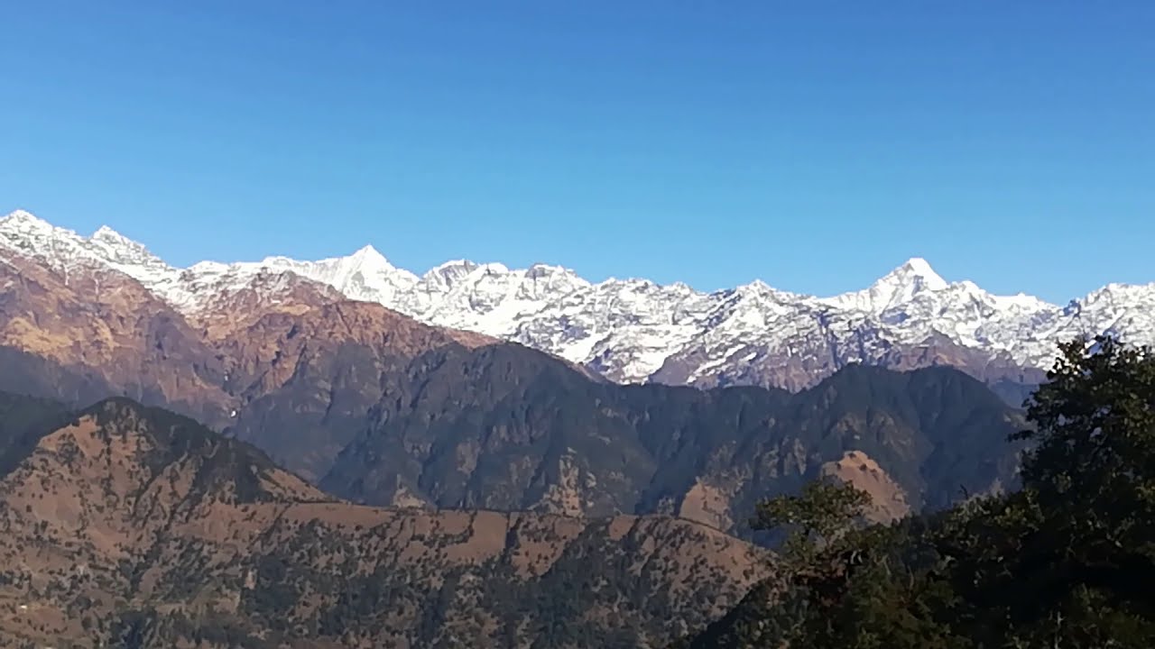 Stunning Pindar Valley View from Majua Top | Danu Adventure - YouTube