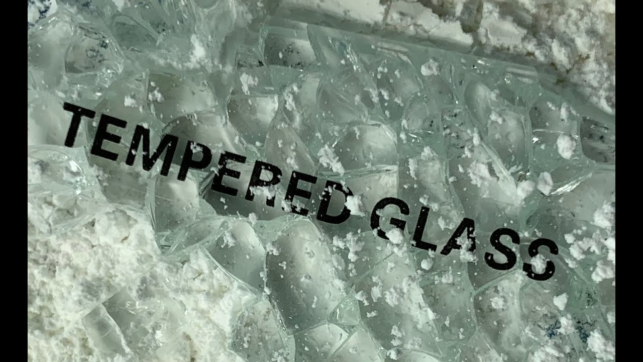 Dissolving Through Tempered Glass Attempt Two: from one side only - YouTube