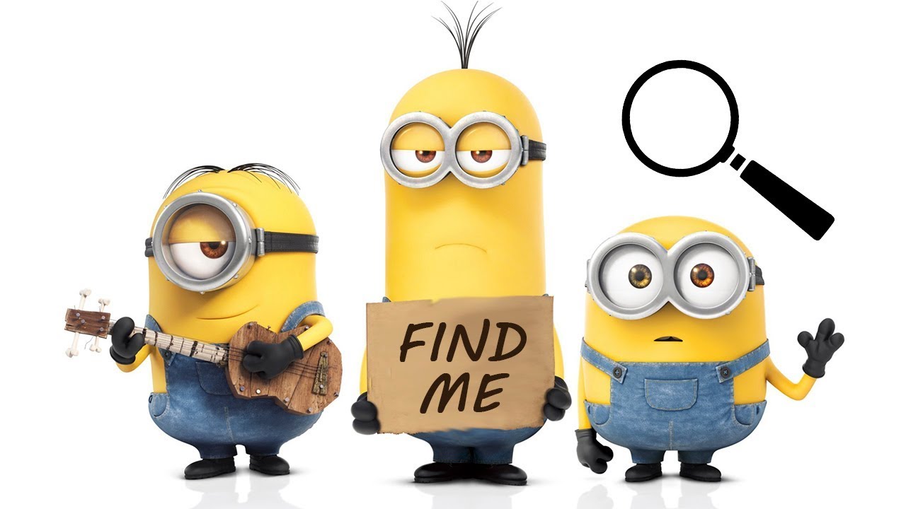 Can you find hidden minions in these pictures? Try on! - YouTube