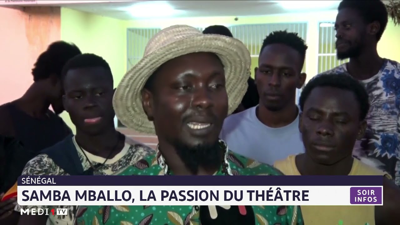 Samba Mballo, la passion du théâtre - YouTube