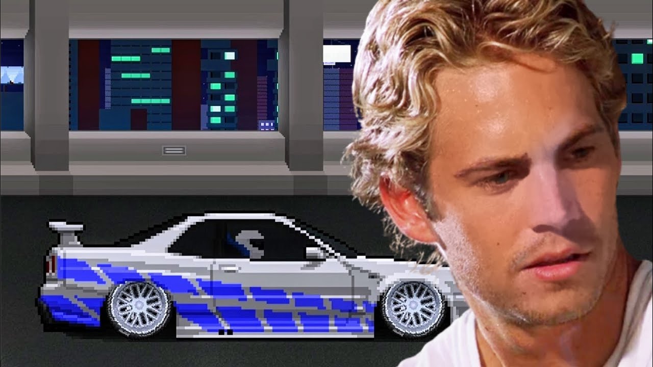 pixel car racer - Build 2 Fast 2 Furious Paul Walker Nissan Skyline R34 ...