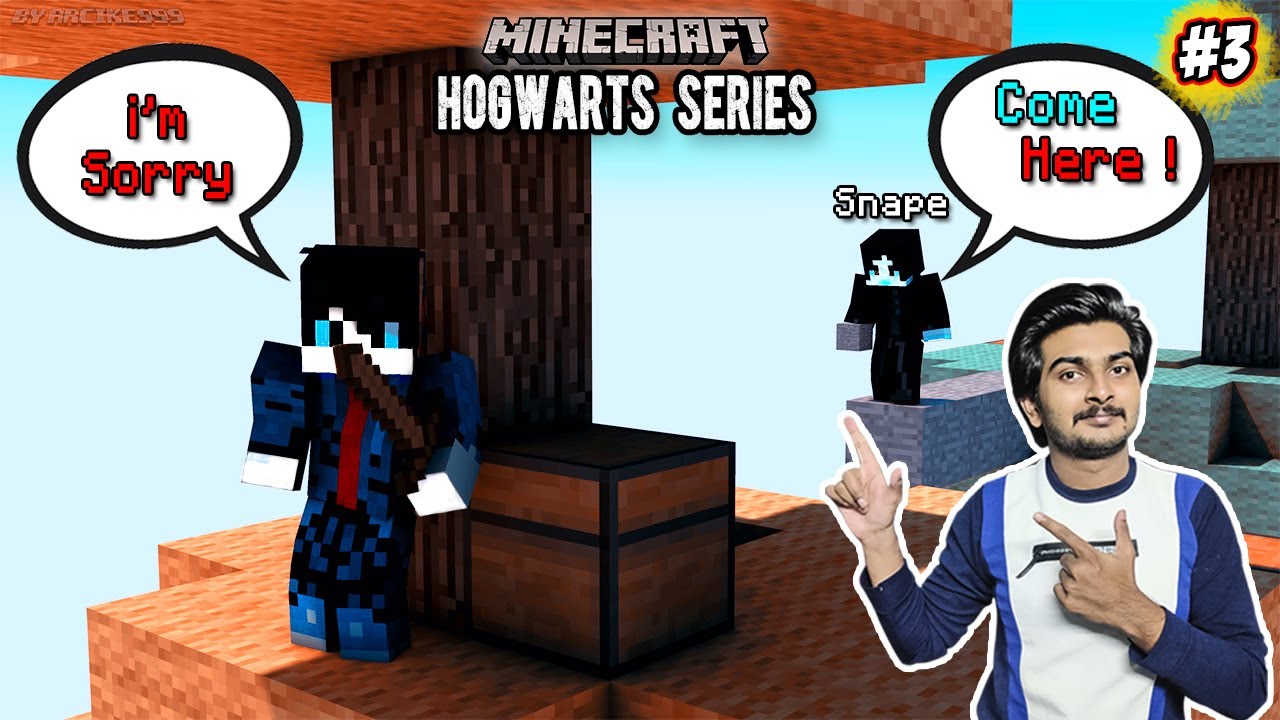 I Met Severus Snape in Minecraft | Hogwarts | #3 - YouTube