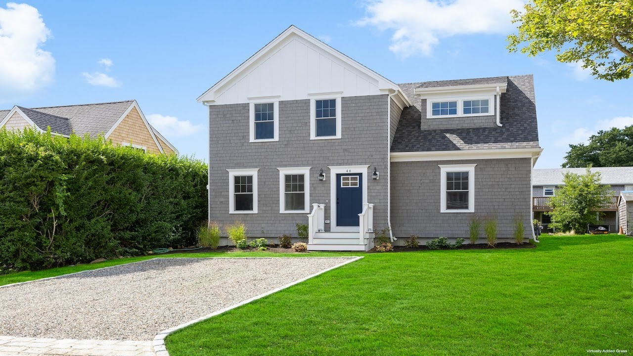 Stunning New Construction Beach House | Cape Cod, Massachusetts - YouTube