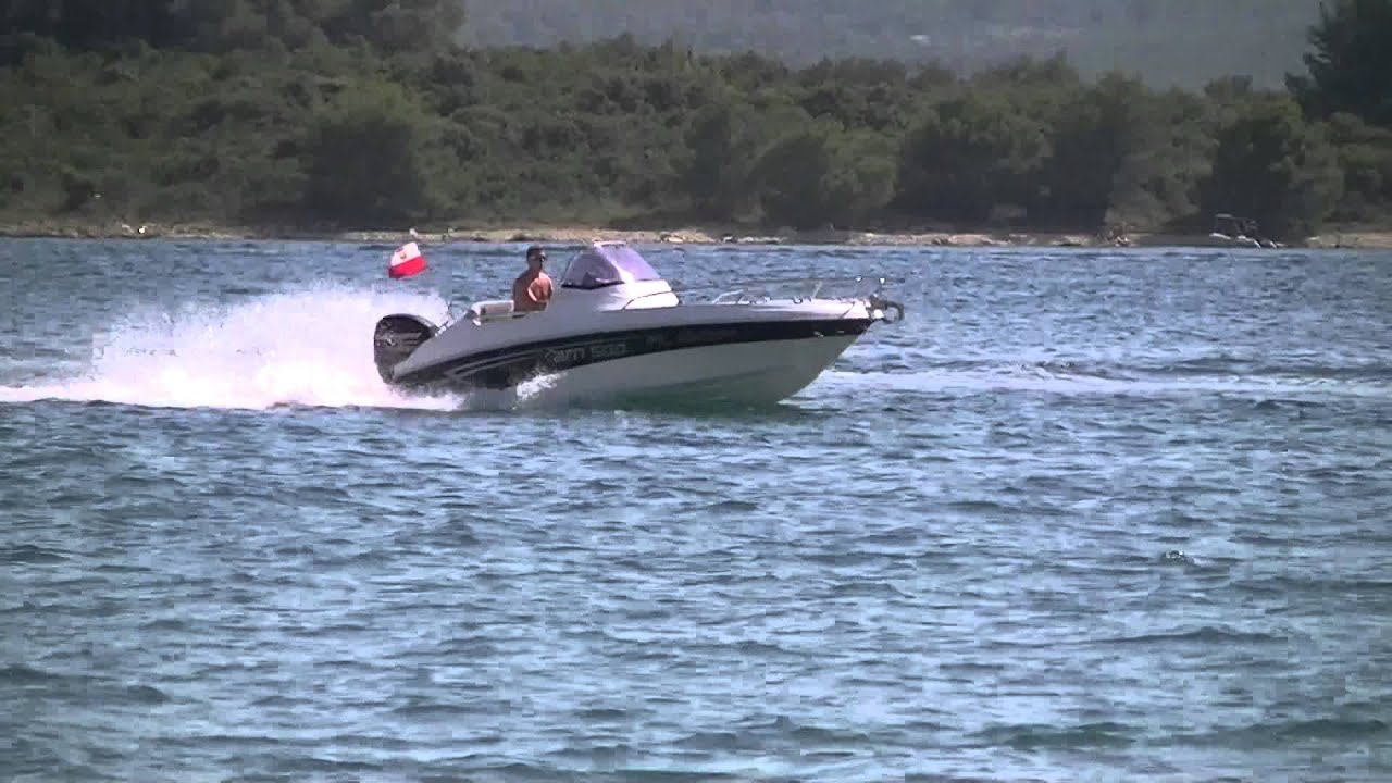 Łódź motorowa AM500 Open Prins500 Mercury F60 EFI (2) - YouTube