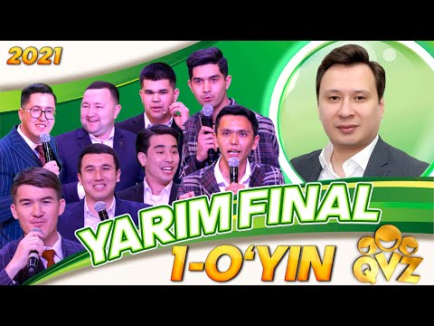 QVZ 2021 YARIM FINAL 1-O'YIN
