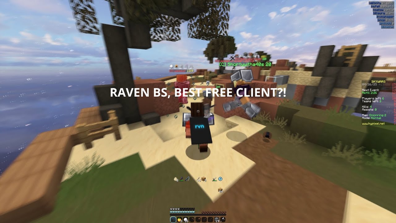 RAVEN BS | BEST FREE CLIENT? - YouTube