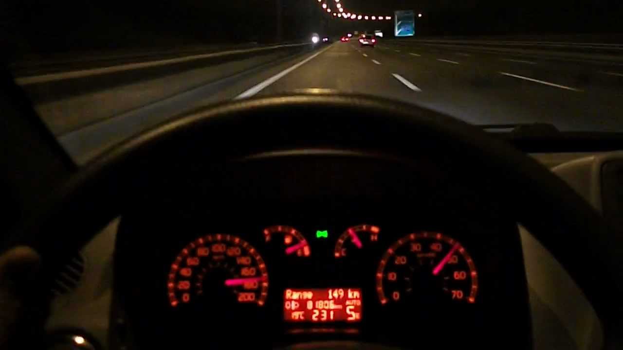 Fiat Panda 1,2 Top Speed Northerner - YouTube