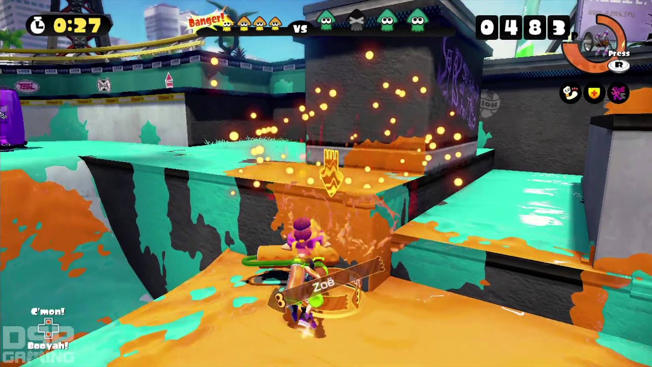 Splatoon Launch Gameplay pt7 - The Hope For More Balance - YouTube