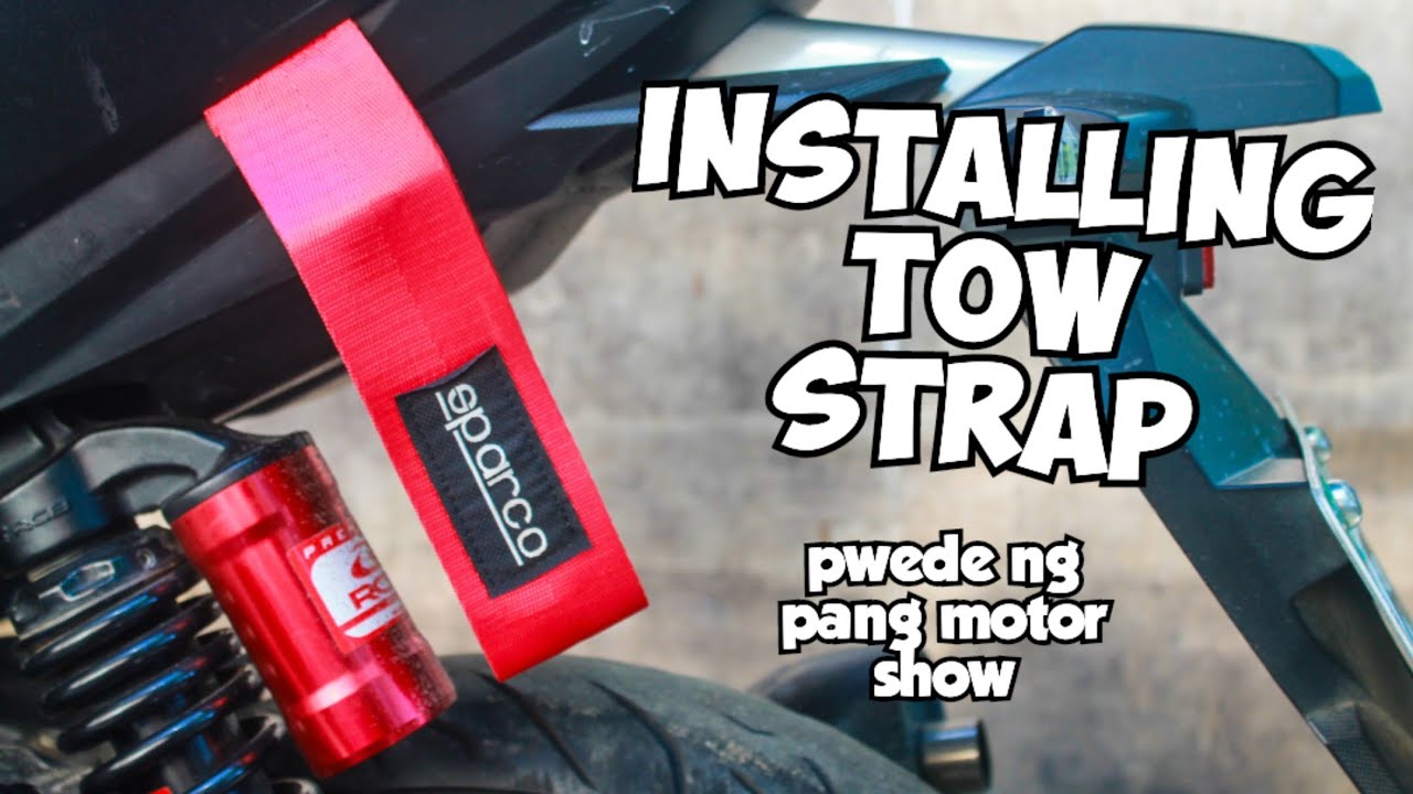 Paano ikabit ang Tow Strap sa Honda Click 125 easy step by step what is ...