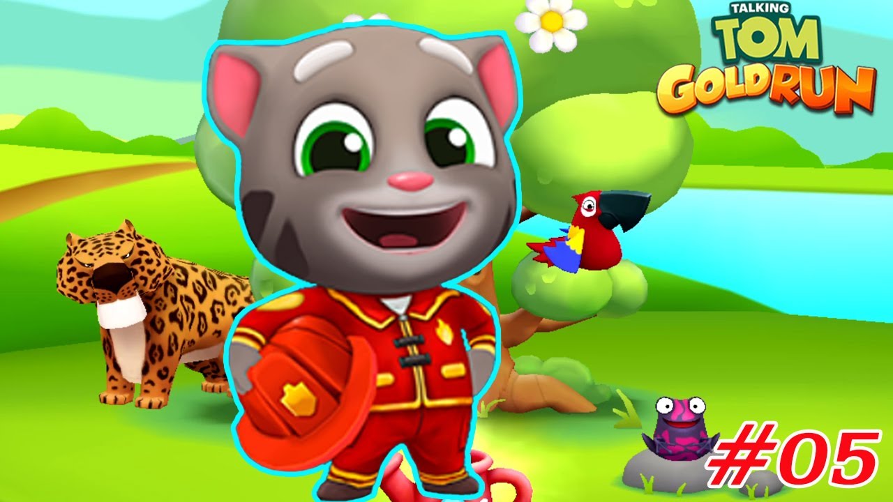 Talking Tom Gold Run Grow and Go Event 2023 #05 FIREMAN TOM run ...
