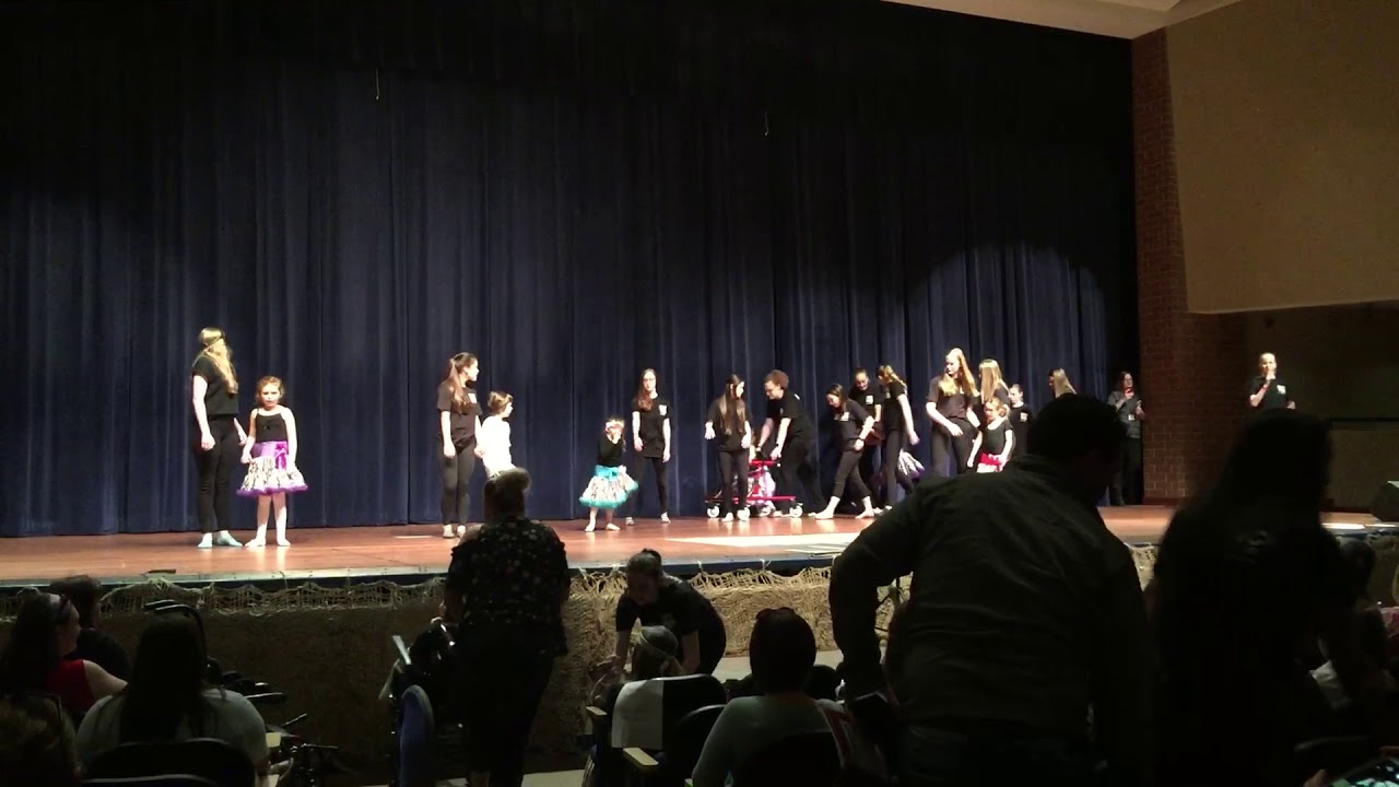 Addie dancing 4/22/18 dance without limits - YouTube