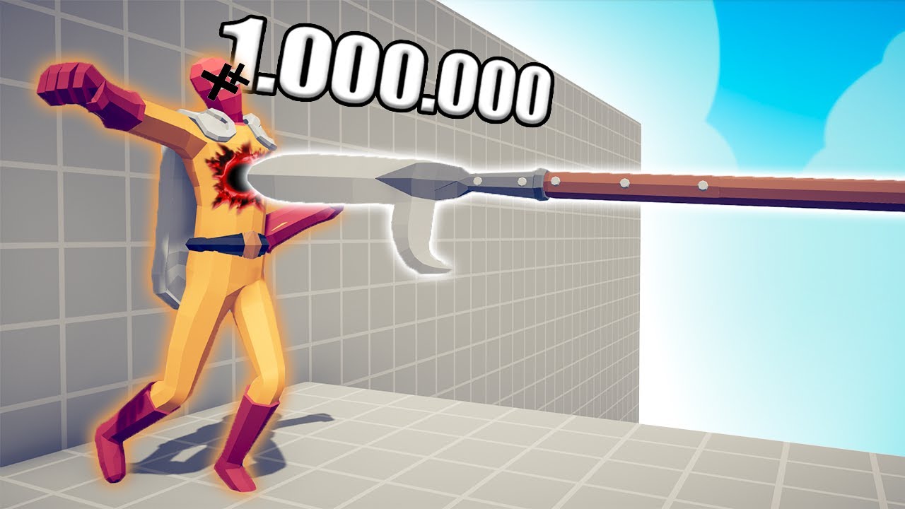 1.000.000 DAMAGE PIKE 1 vs 1 TOURNAMENT - TABS | Totally Accurate ...
