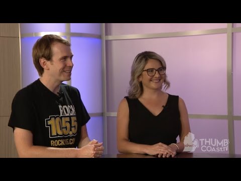 Brad Biewer & Sarah Mertz - Rockin' The Rescue with Rock 105.5 - YouTube