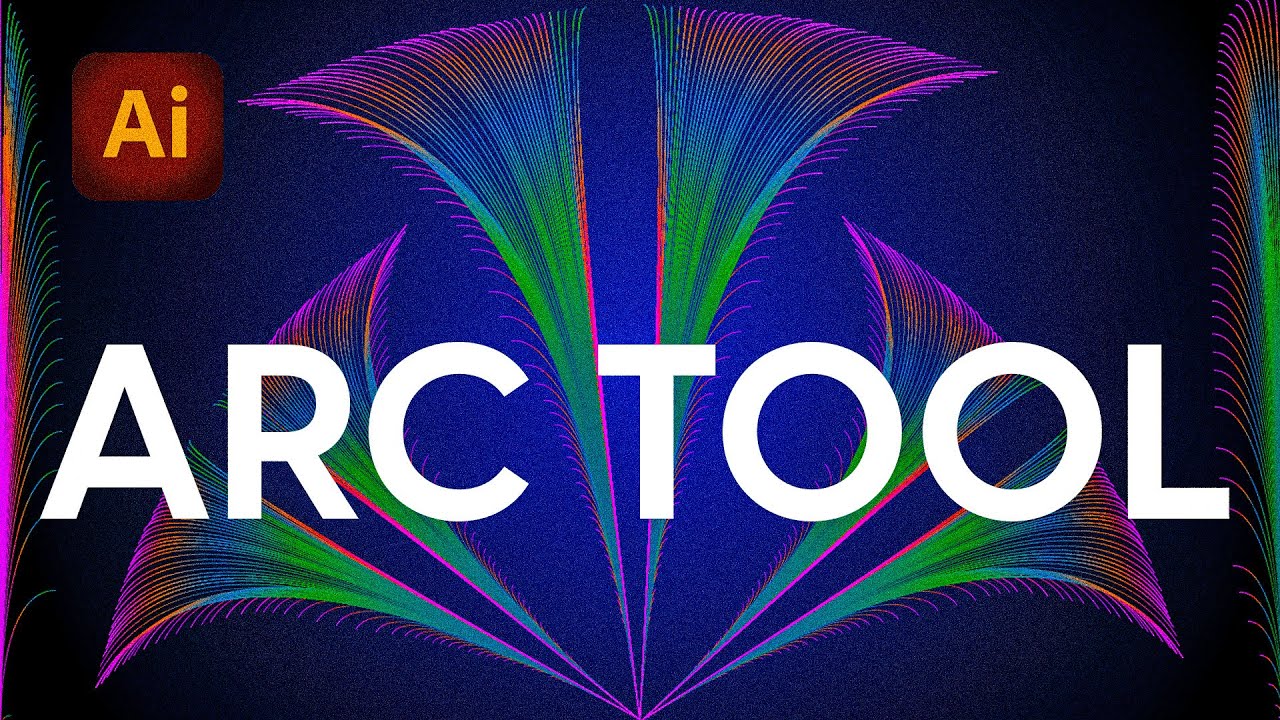 How to Use Arc Tool in Adobe Illustrator to Create Abstract Design ...