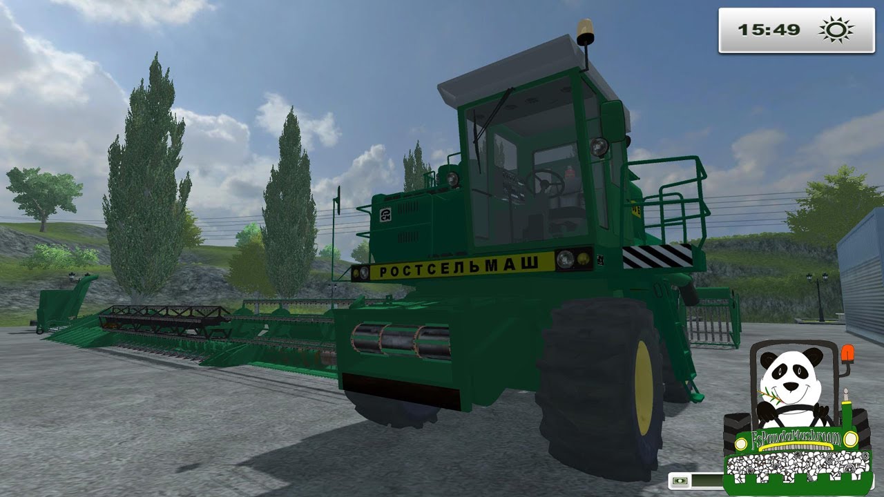 Farming Simulator 2013 Mod Review Don 1500B Pack v 1 0(Harvester) - YouTube