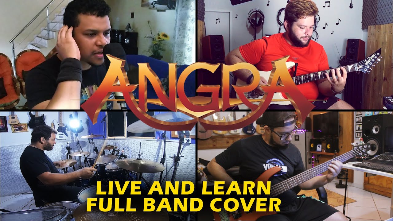 ANGRA - Live and Learn [FULL BAND COVER] - YouTube