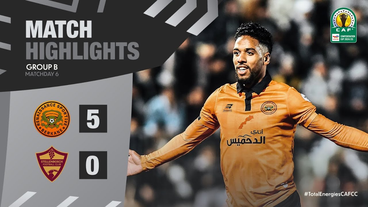 HIGHLIGHTS | RS Berkane 🆚 Stellenbosch FC | Matchday 6 | 2024/25 # ...
