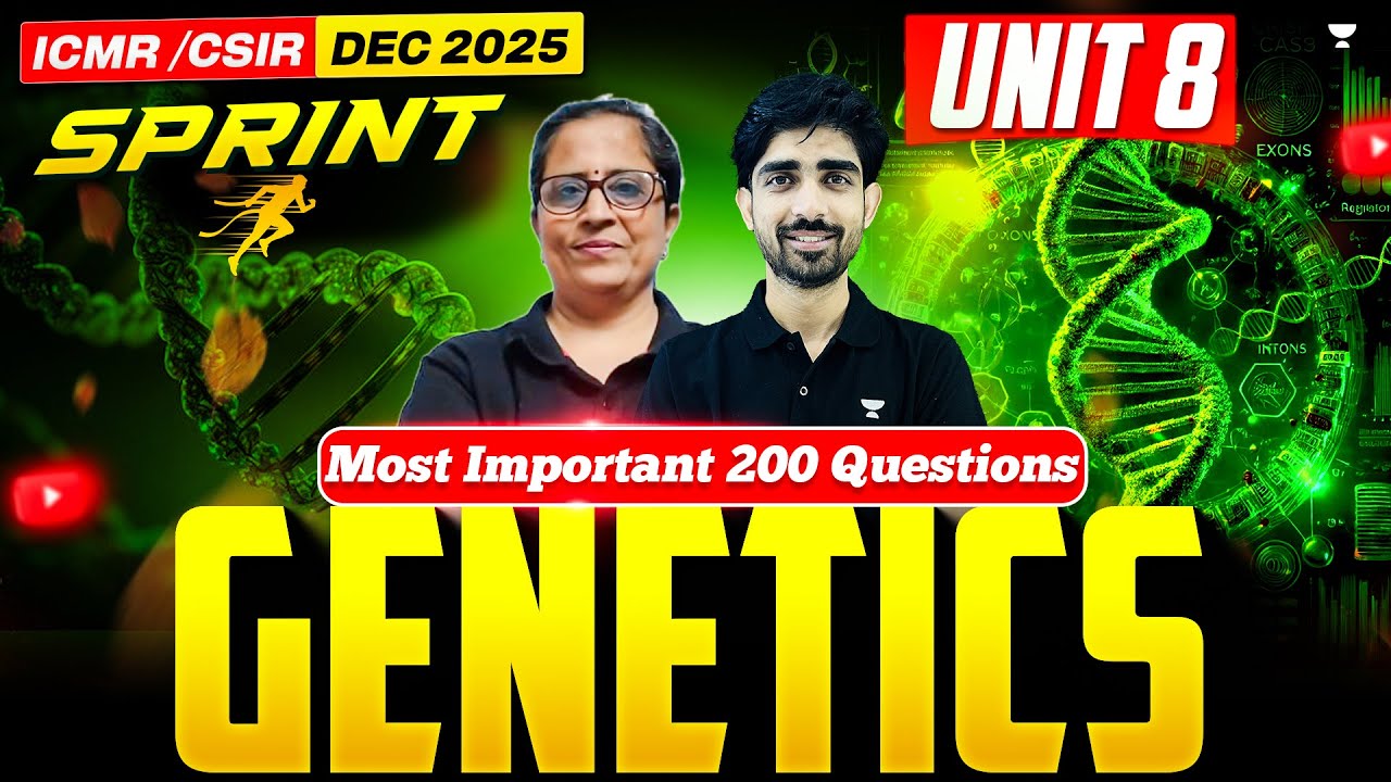 Genetics 200 Most Important Questions | Genetics CSIR NET Life Science ...