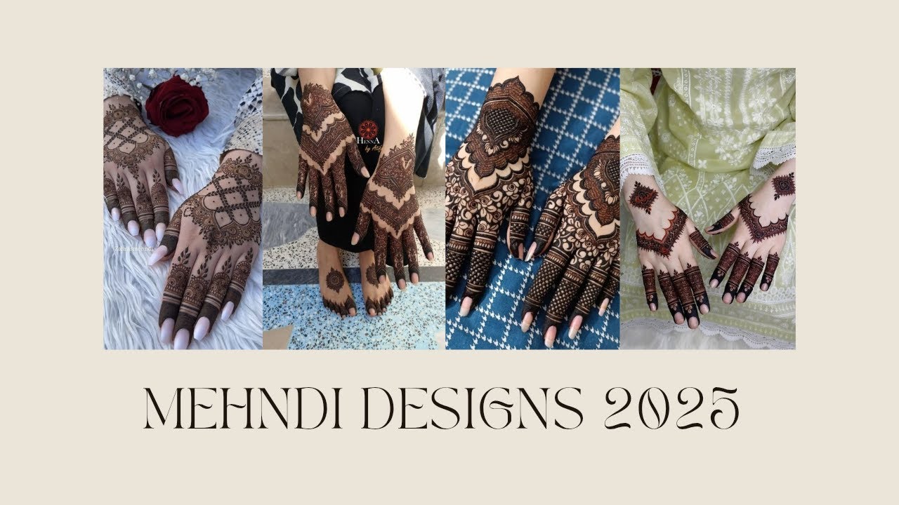 Mehndi designs 2025 /Beautiful ideas design /latest ideas design ...