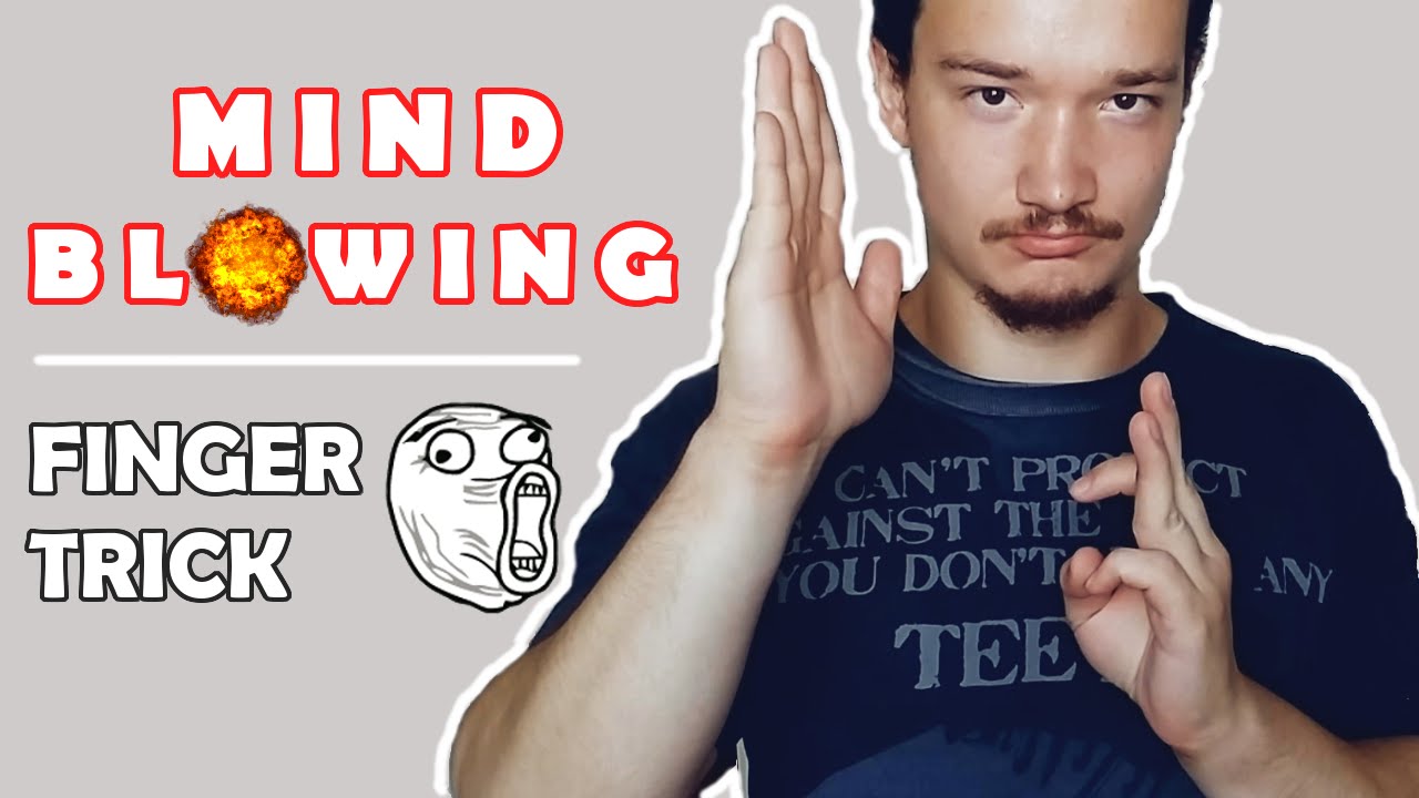 Mind Blowing Finger Trick - YouTube
