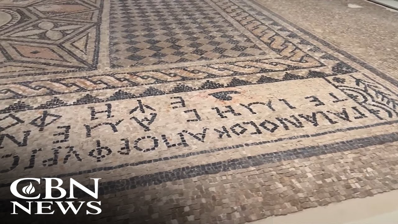 'Beautiful and Significant': Israel's Megiddo Mosaic On Display At ...