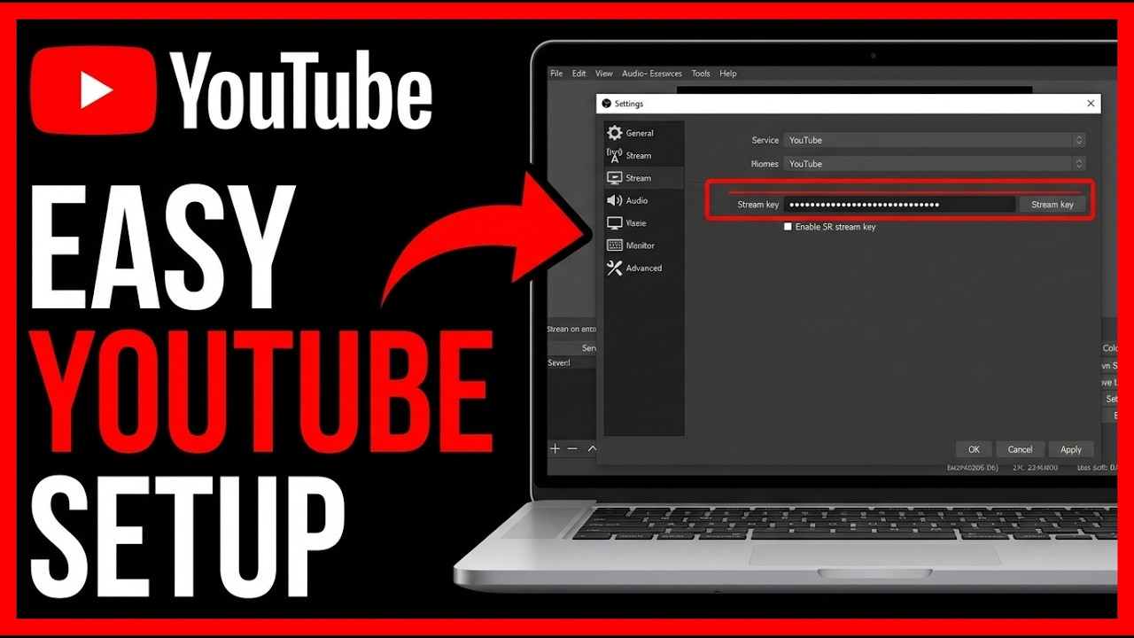 How to Add YouTube Stream Key to OBS Studio: Step by Step Guide - YouTube