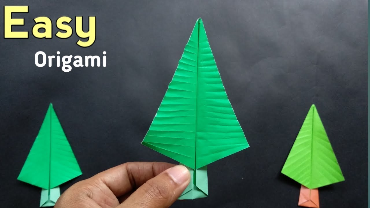 Easy Origami Christmas Tree Tutorial YouTube easy-origami-christmas-tree-tutorial-youtube
