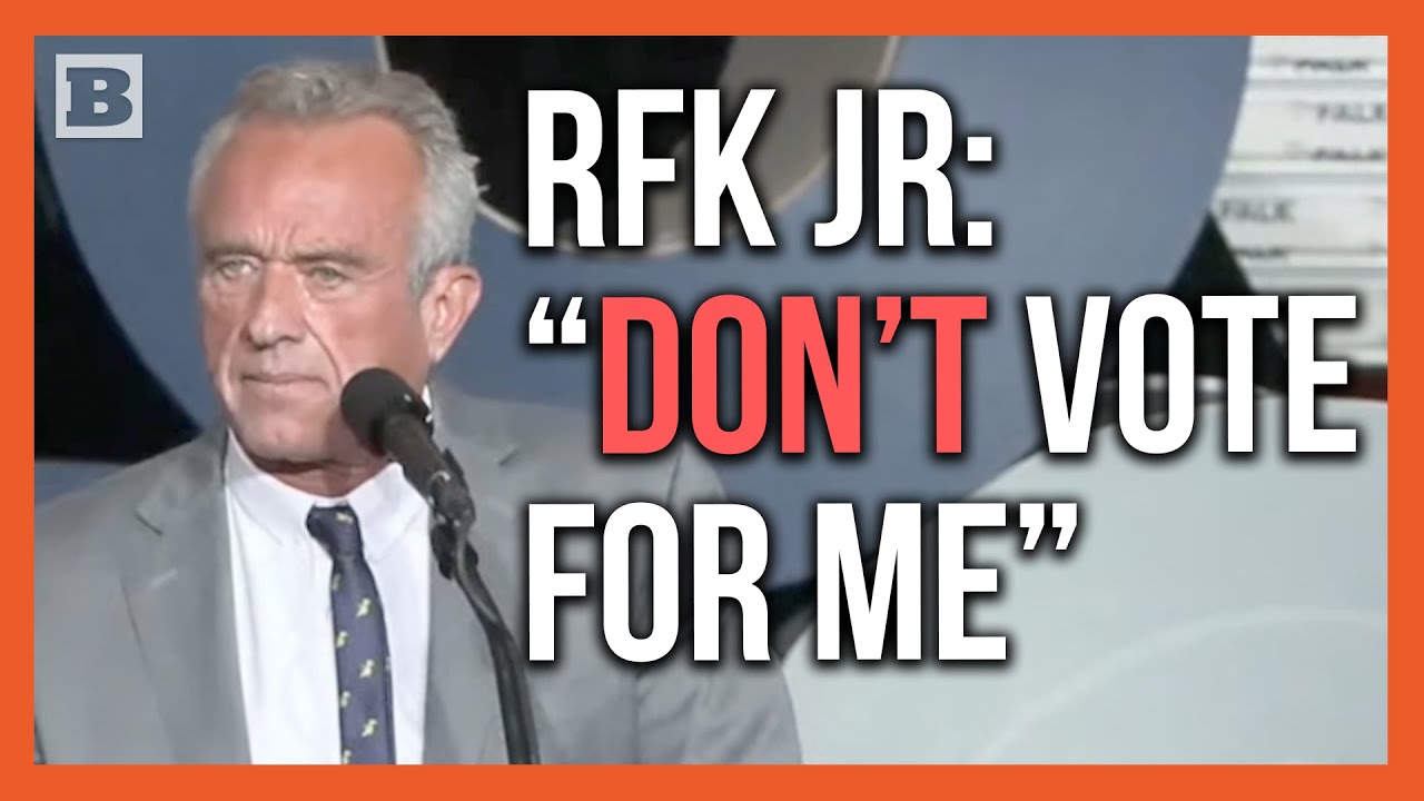 RFK Jr. Tells Michigan Crowd: Don't Vote for Me, Vote for Donald J ...