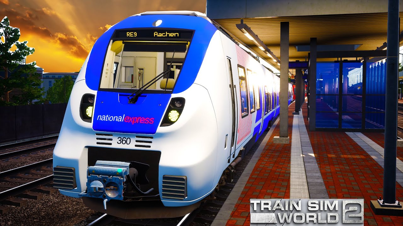 TrainSimWorld 2 ☆[TEST] NEX NationalExpress BR 442 - RE 9 Aachen ...
