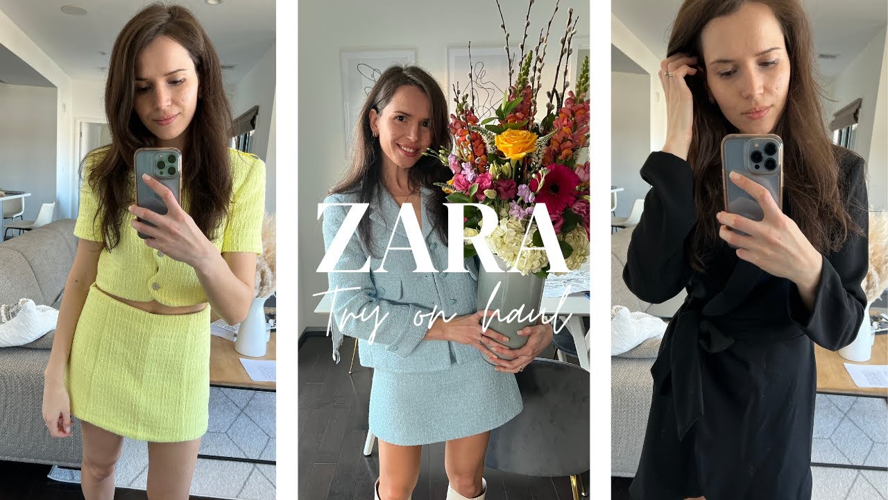 BEST OF ZARA HAUL | New In April Collection - YouTube
