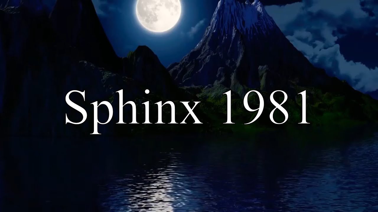 Sphinx 1981 - YouTube