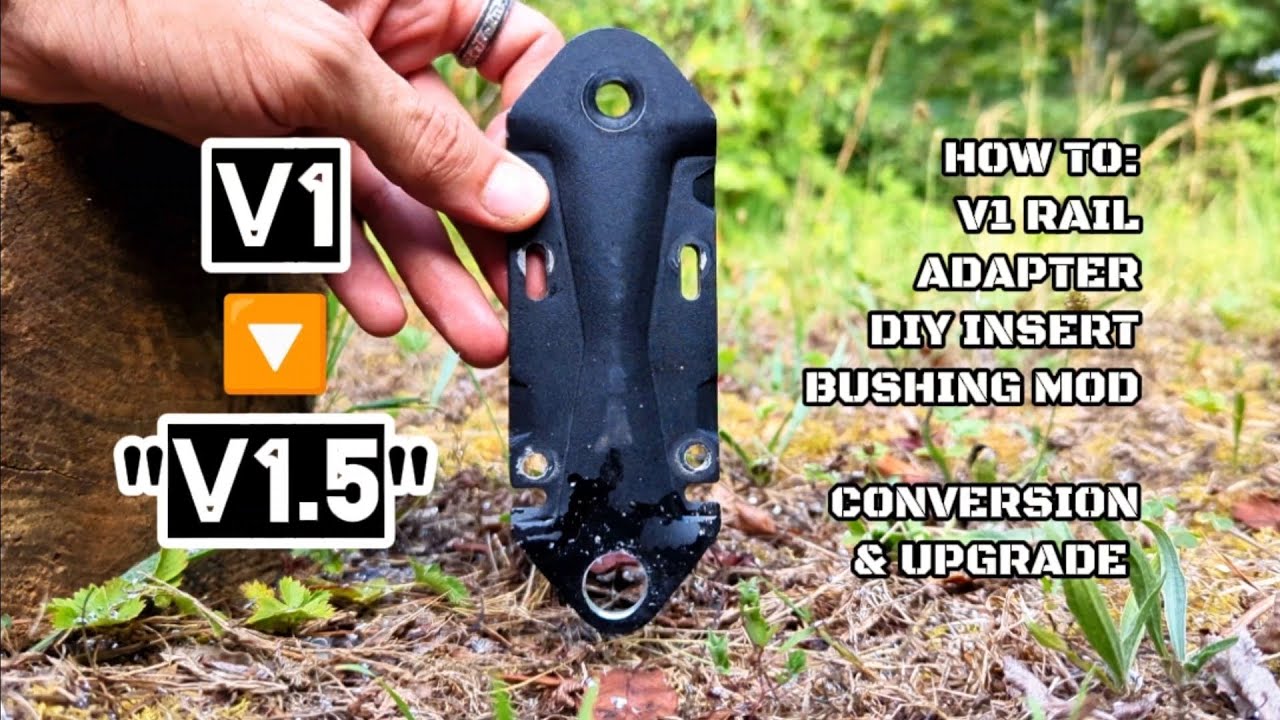 STOP THE NOISE! V1 Rail Adapter SOLUTION - Fix Rattle Noise w/ Insert Bushing Conversion Mod ...