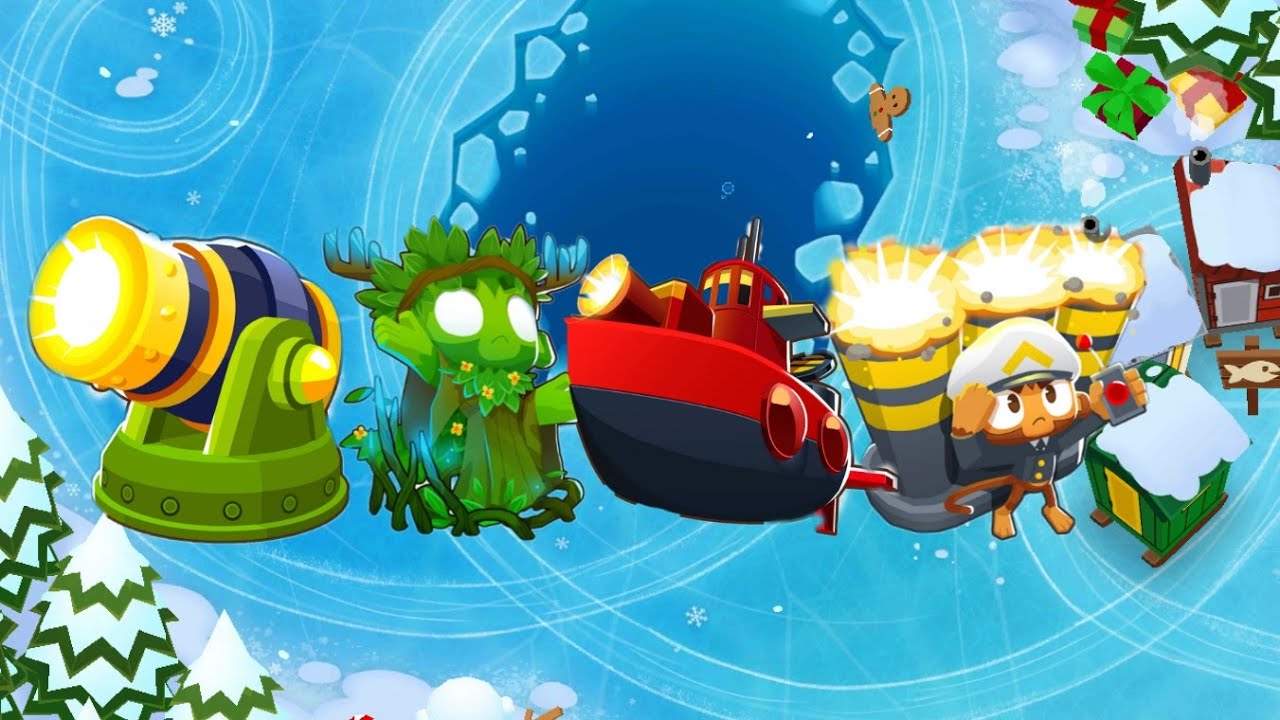 Btd6 all tier5 towers with infinite dps - YouTube