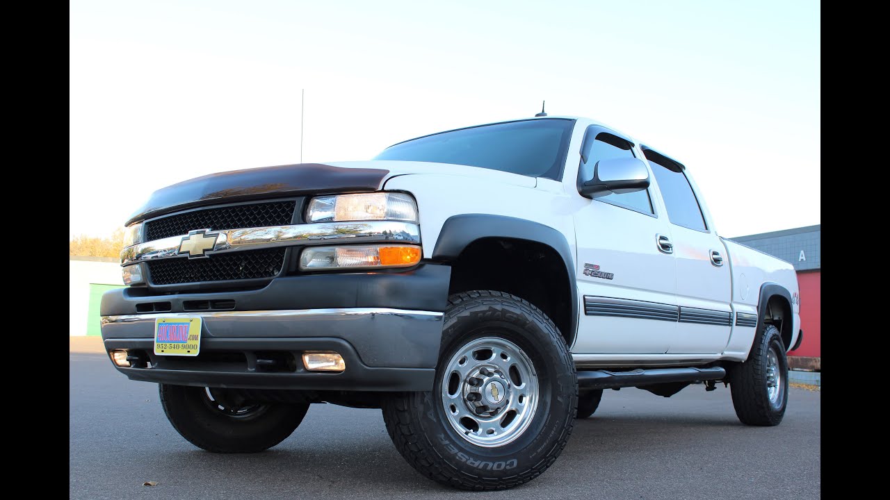 2002 Chevrolet Silverado 2500HD LT Duramax Diesel 4x4 24316 - YouTube