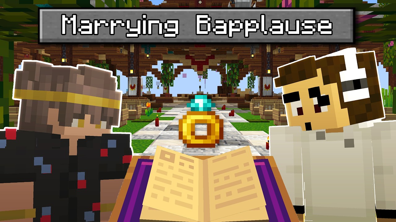 I Married My Friend In Minecraft.. - YouTube