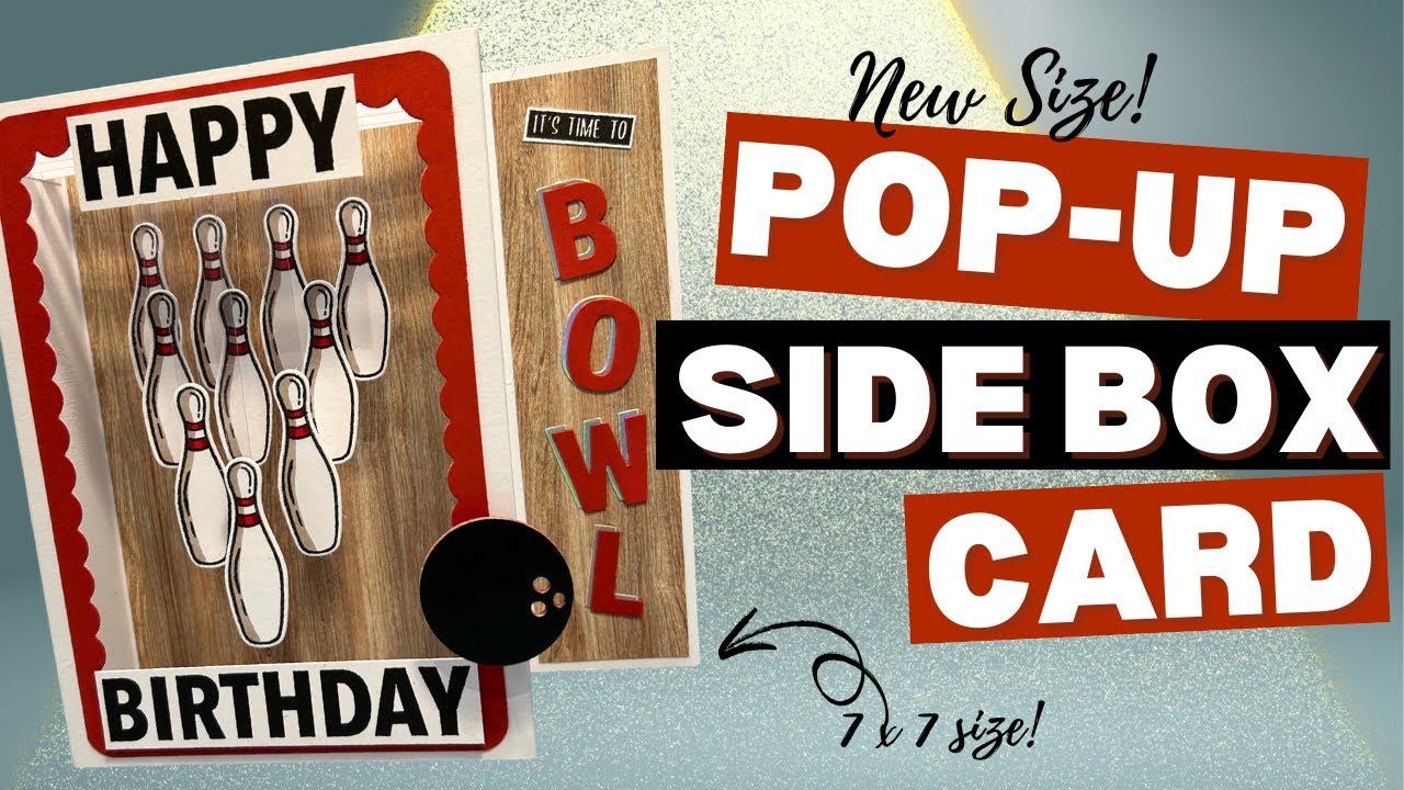 This card is so COOL! | Pop-Up Side Box Card - YouTube