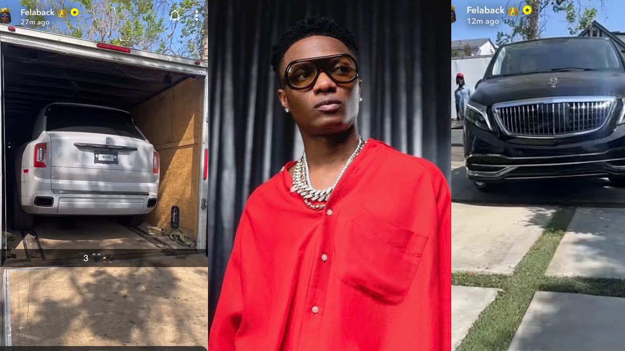 WIZKID BUYS TWO NEW LUXURIOUS CARS WORTH MILLIONS OF DOLLARS - YouTube