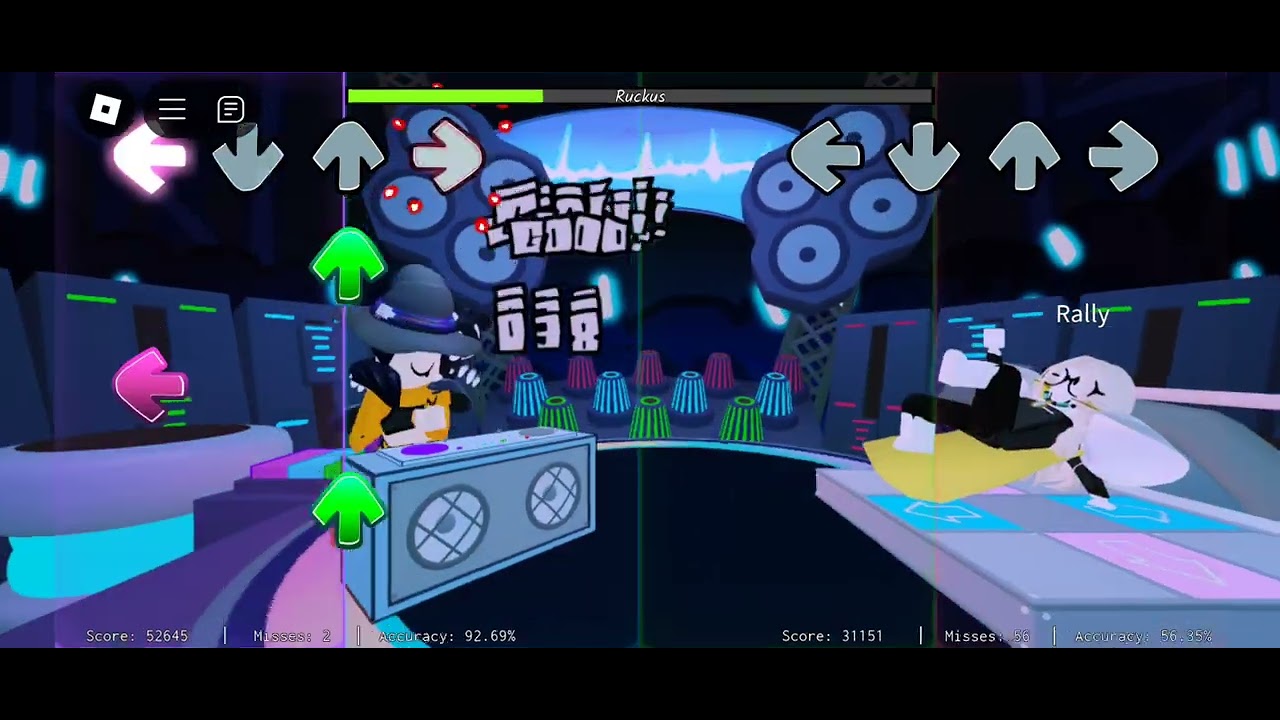 Playing FnF In Roblox With PumpkinJar - YouTube