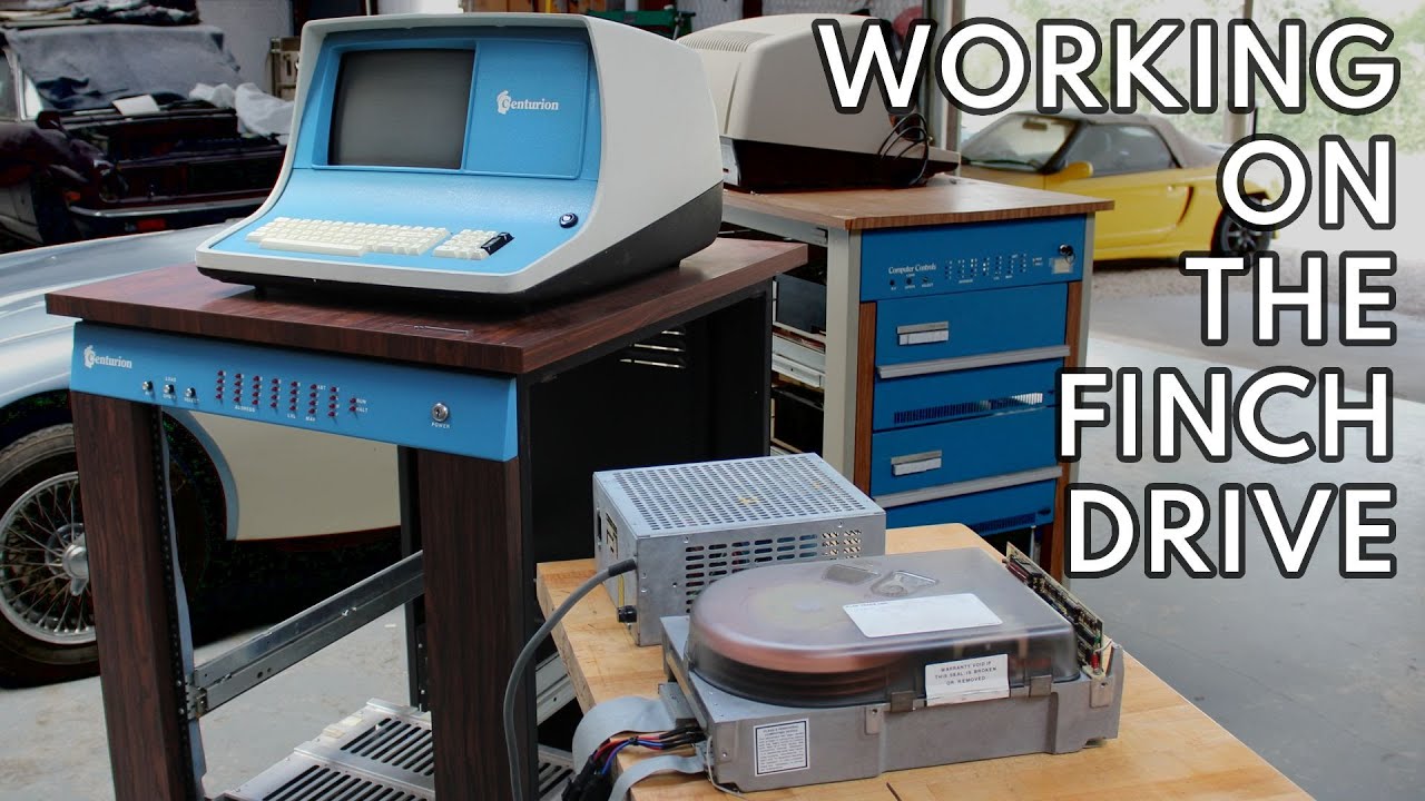 Minicomputer Part 13: Working on the Finch Drive - YouTube